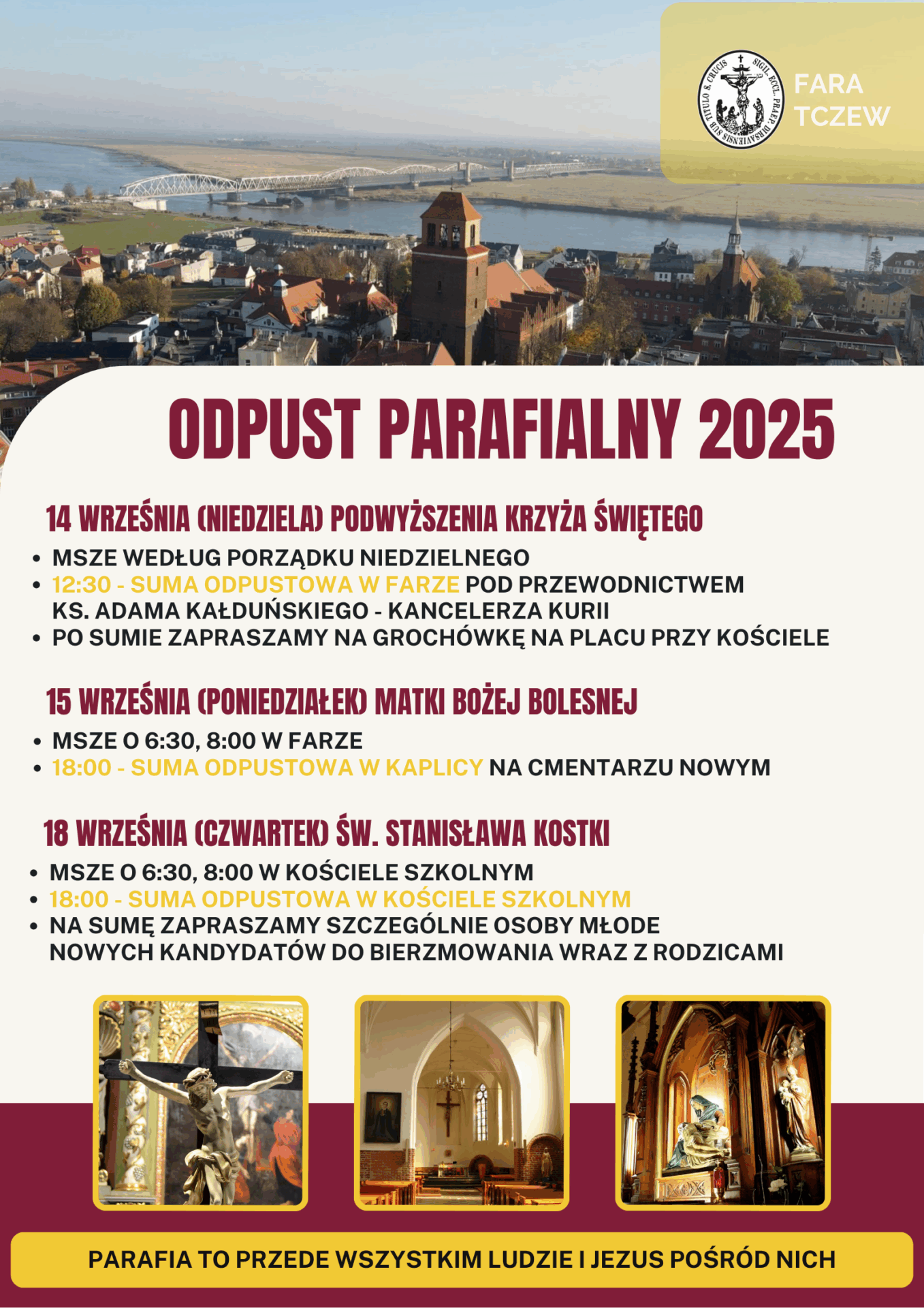 Niedziela - odpust św. Krzyża 14.09.2025 - Parafia Podwyższenia Krzyża ...